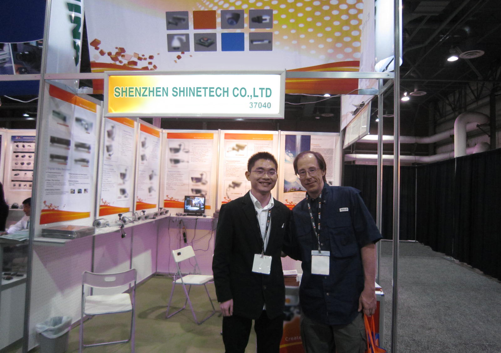 Overseas customer visit our booth at exhibition - SHINETECH INDUSTRIAL ...