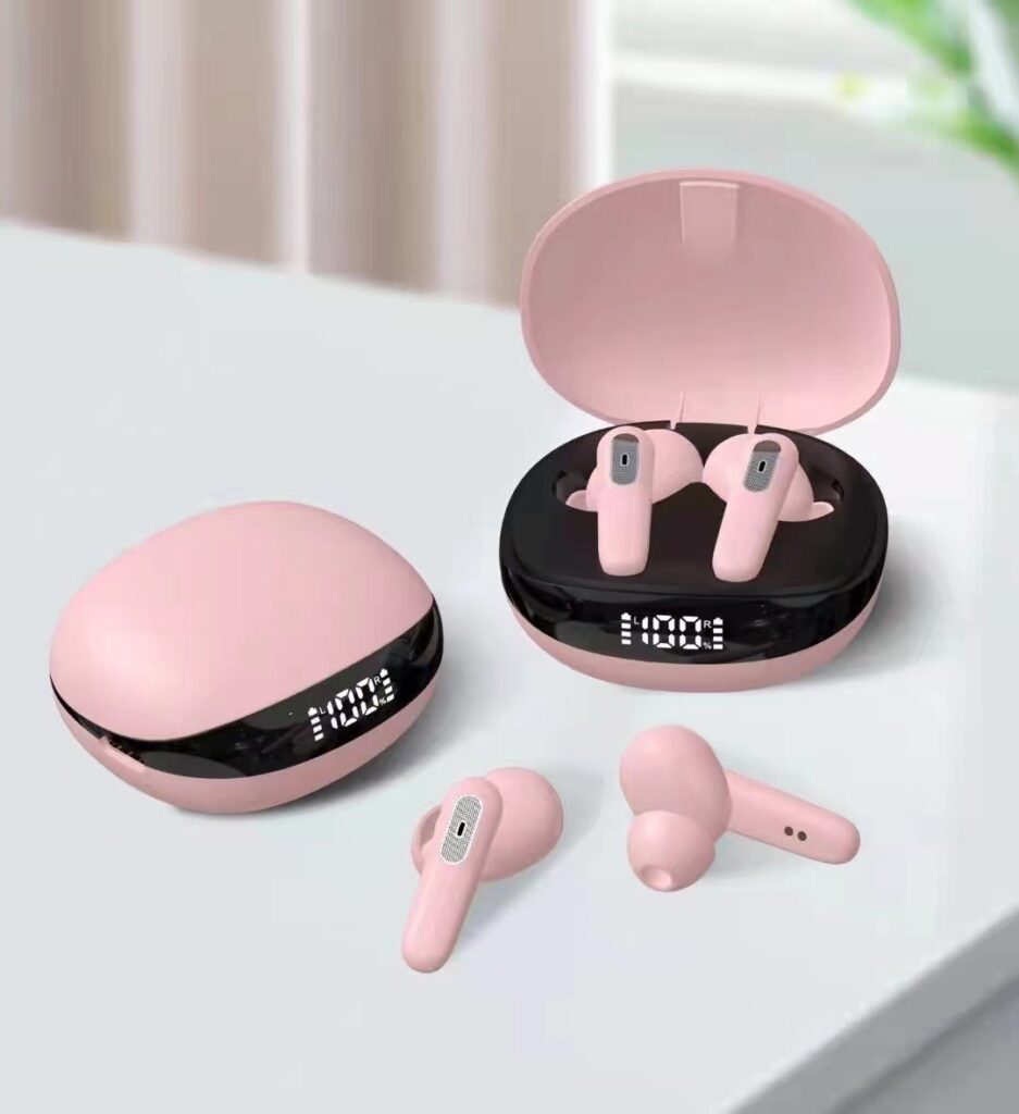 TWS earbuds with display - SHINETECH INDUSTRIAL CO., LTD