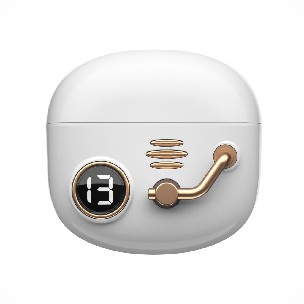 TWS earbuds with battery display - SHINETECH INDUSTRIAL CO., LTD